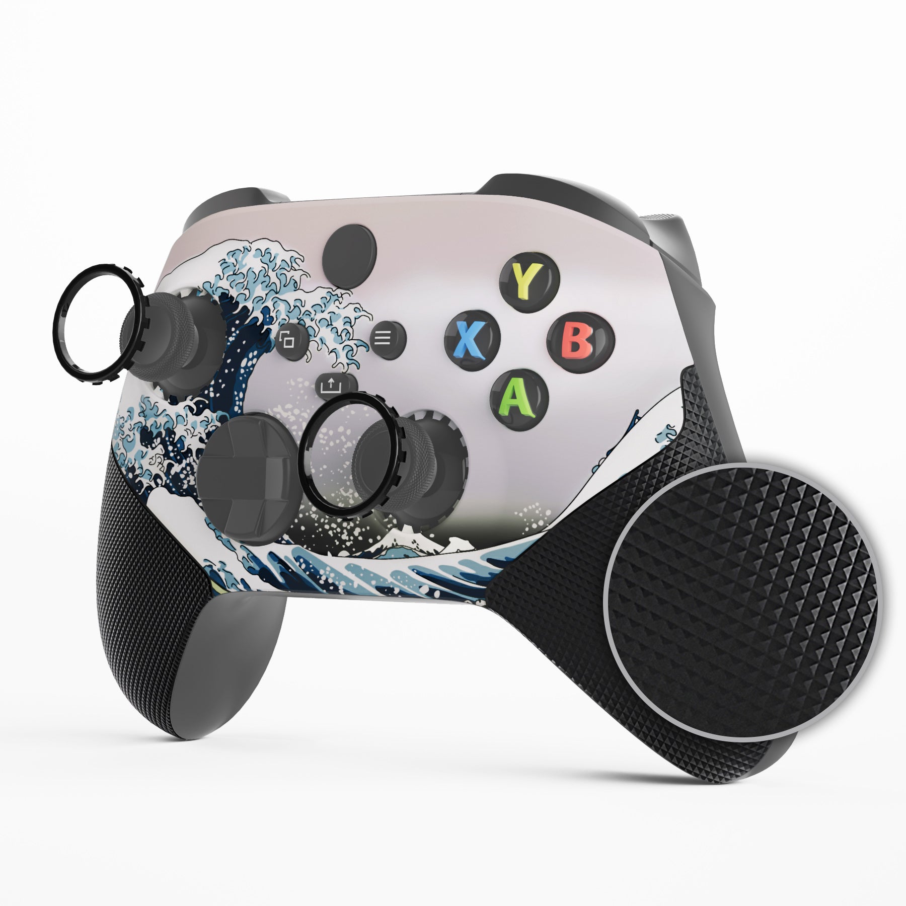 Soft Touch The Great Wave Asr Version Performance Rubberized Grip Front