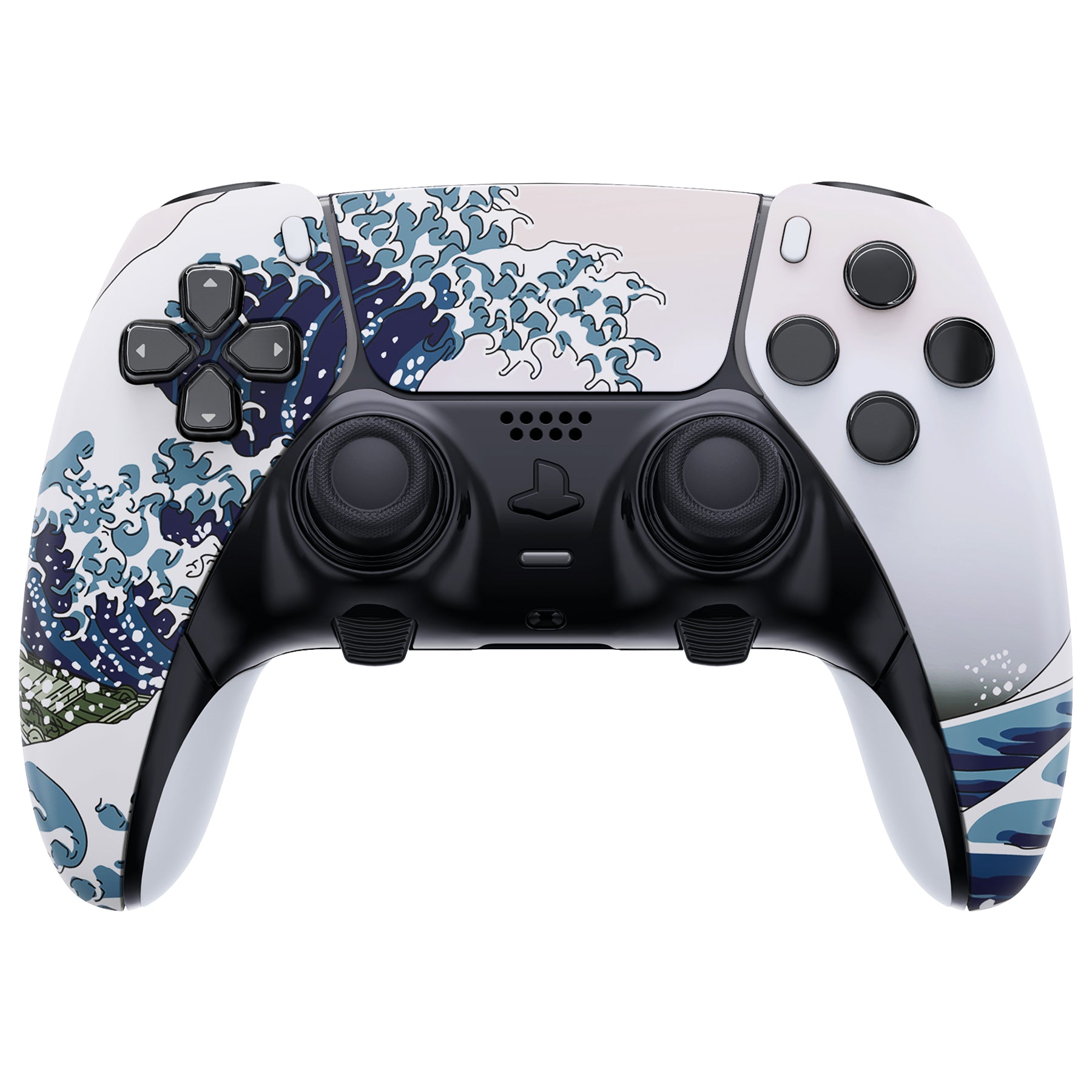 The Great Wave Left Right Front Housing Shell With Touchpad For PS5 ... The Great Wave Left Right Front Housing Shell With Touchpad For PS5 ...