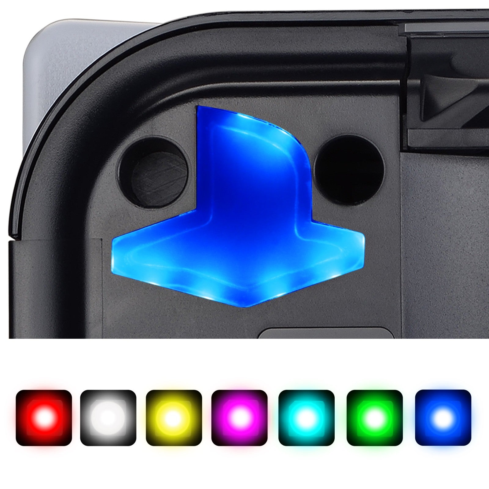 7 Colors 24 Effects RGB Illuminated Logo LED Compatible With PS5 Disc ...