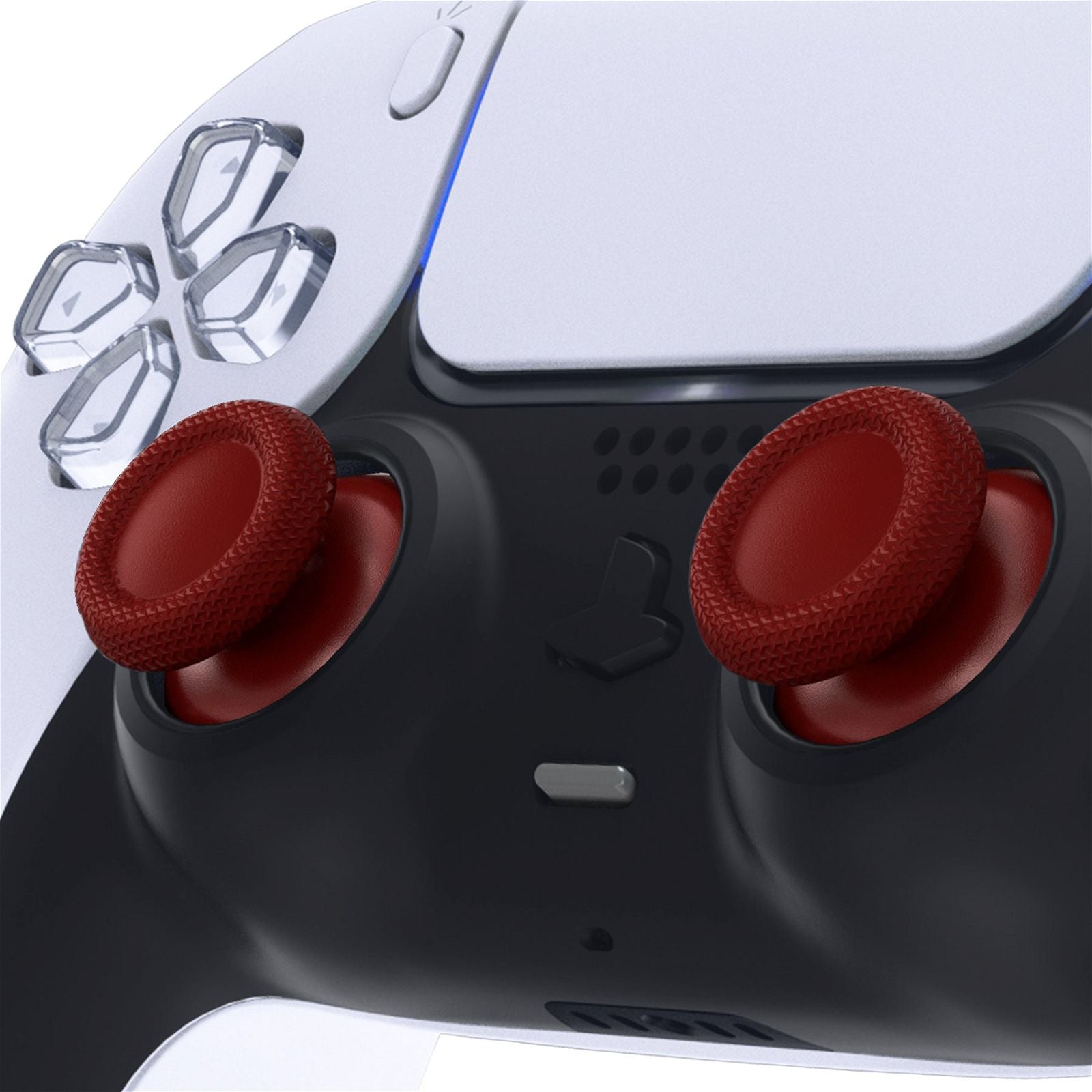 Carmine Red Analog Thumbsticks for PS5 & PS4 All Model Controller-JPF601WS