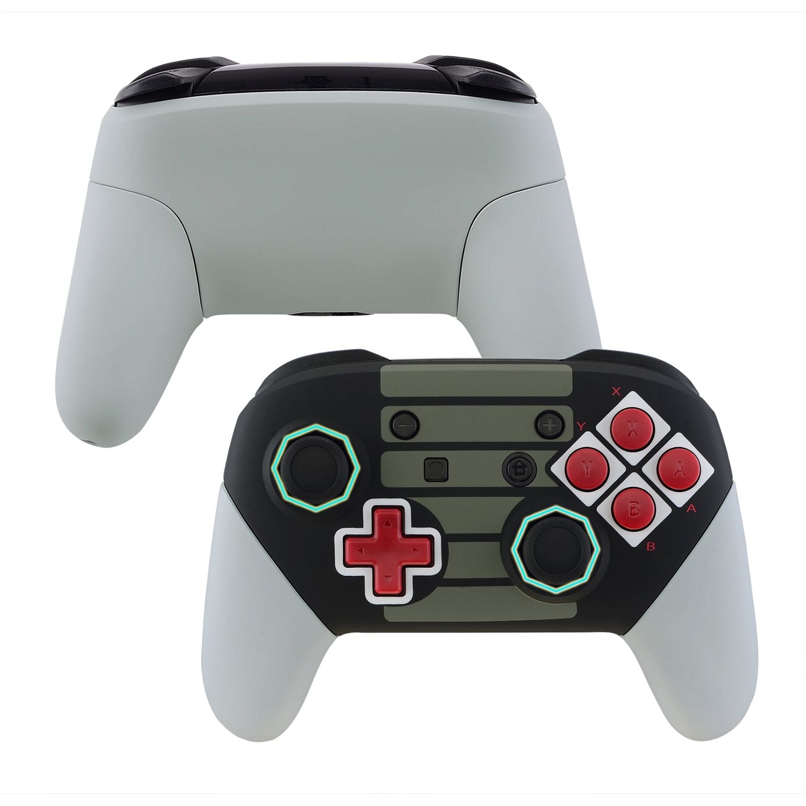 Classic NES Octagonal Gated Sticks Full Shells And Handle Grips For NS ...