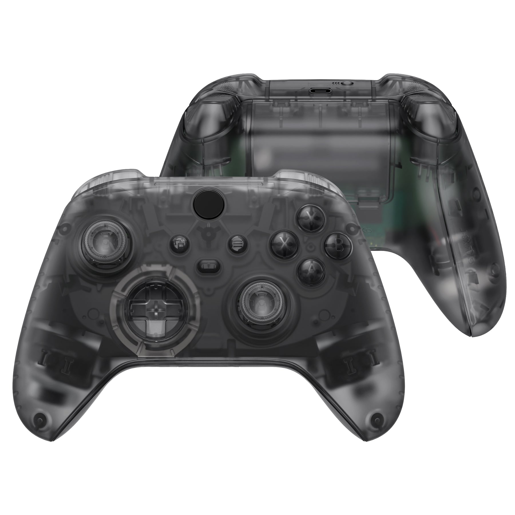 Clear Black Full Set Housing Shell with Buttons For Xbox Series X/S ...