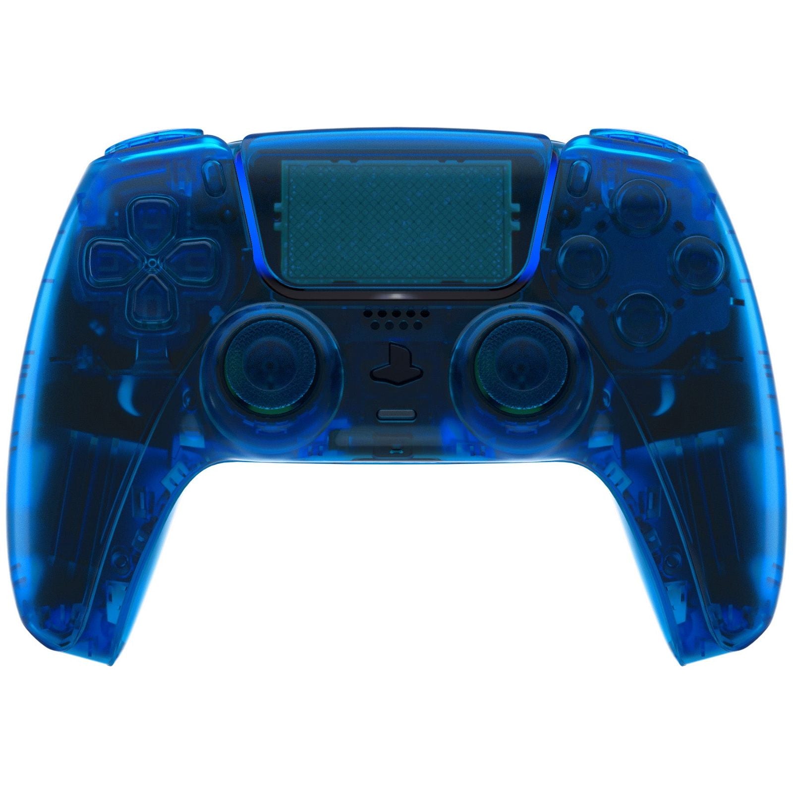 Clear Blue Full Set Shells with Buttons For PS5 Controller BDM-010/020 ...