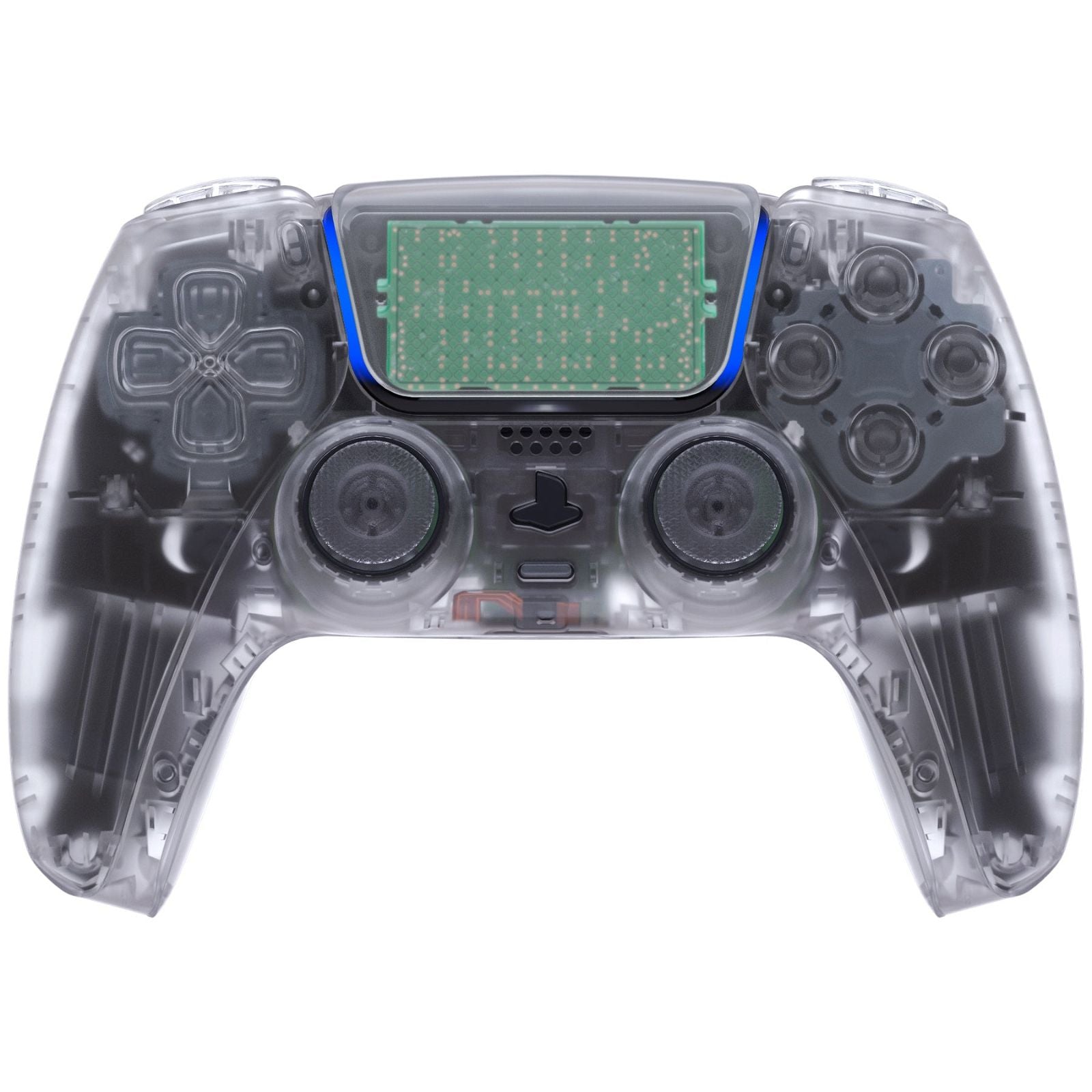 Clear Full Set Shells with Buttons For PS5 Controller BDM-010/020 ...