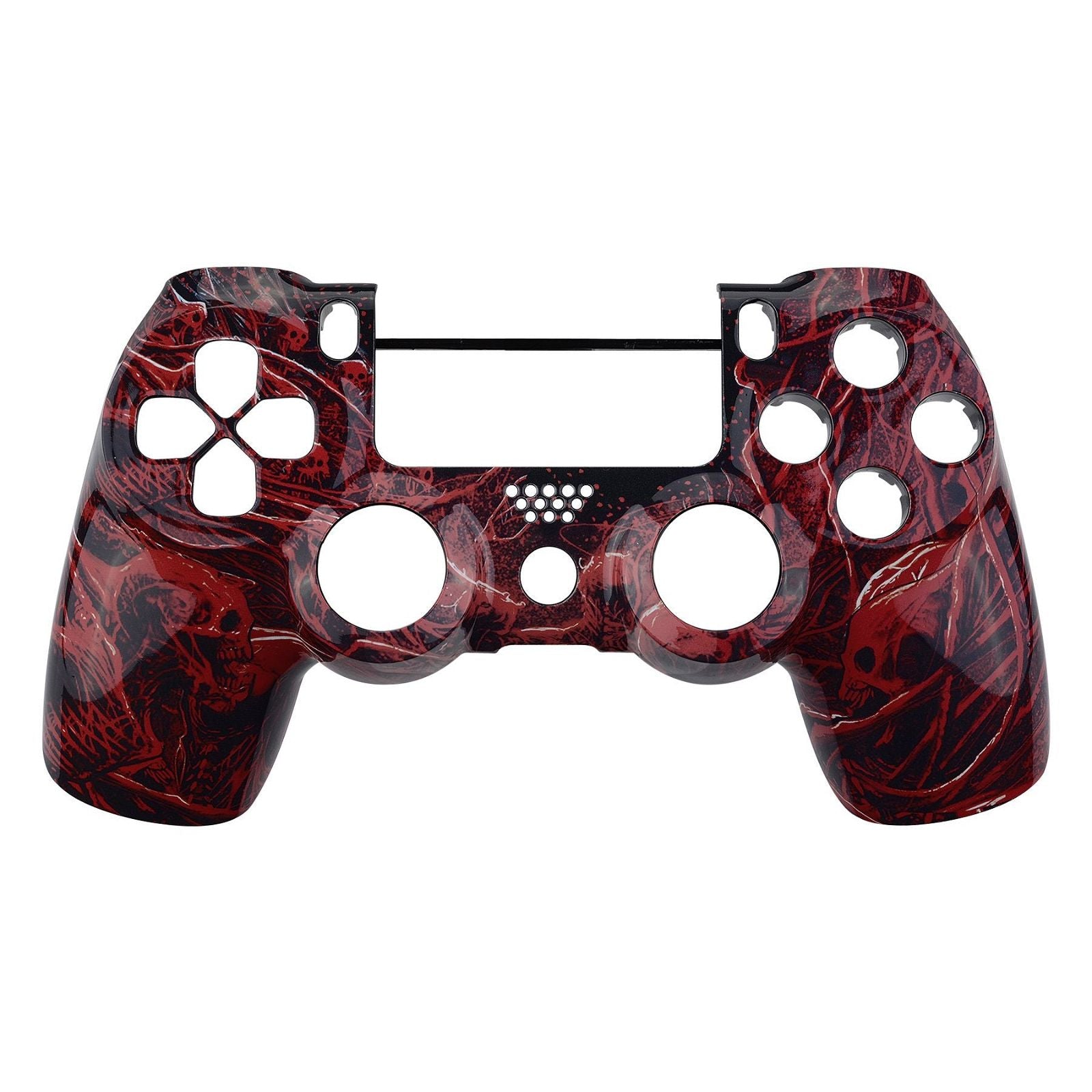 Glossy Blood Purgatory Front Shell Compatible With PS4 Gen2 Cotroller ...