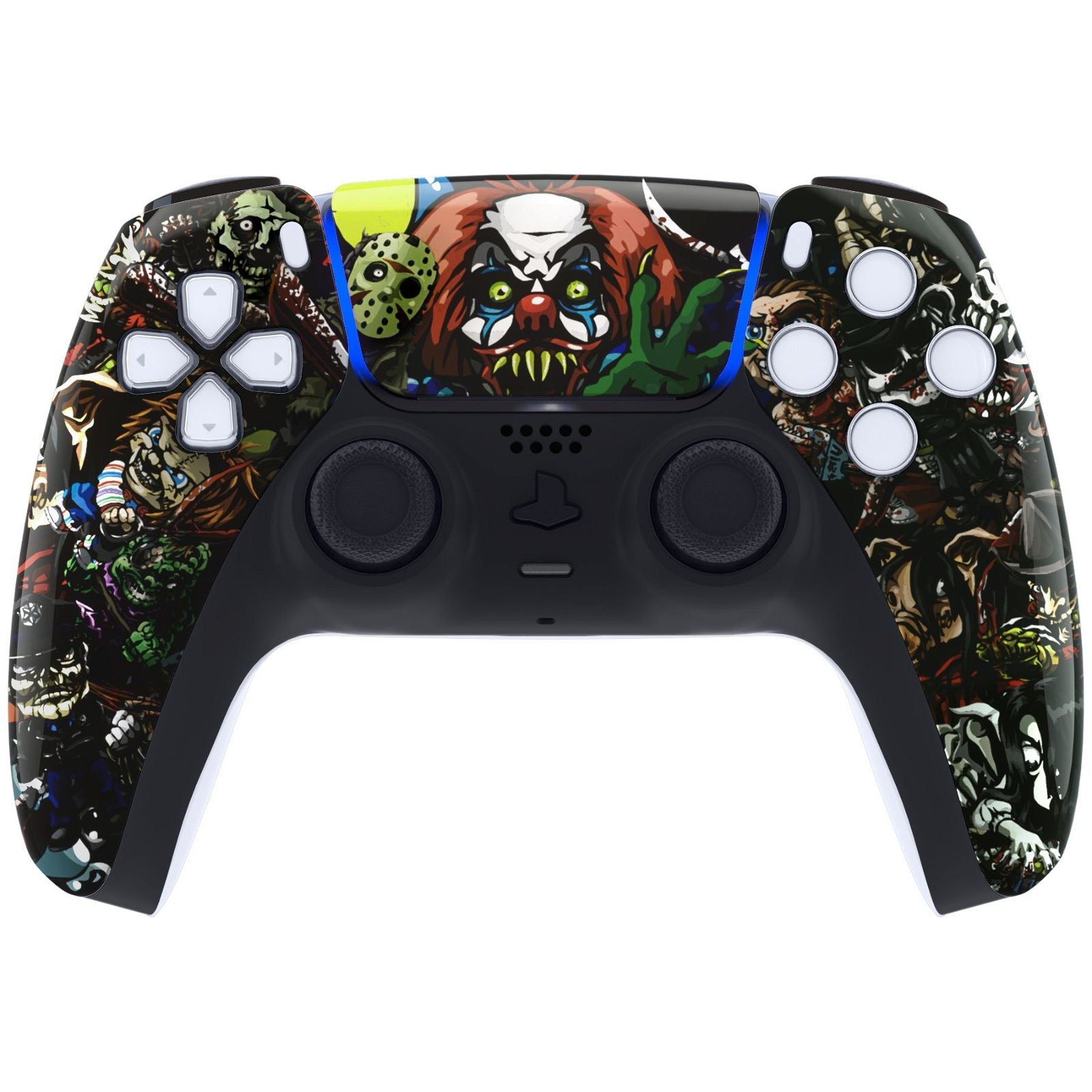 Glossy Scary Party Front Shell With Touchpad Compatible With PS5 ...