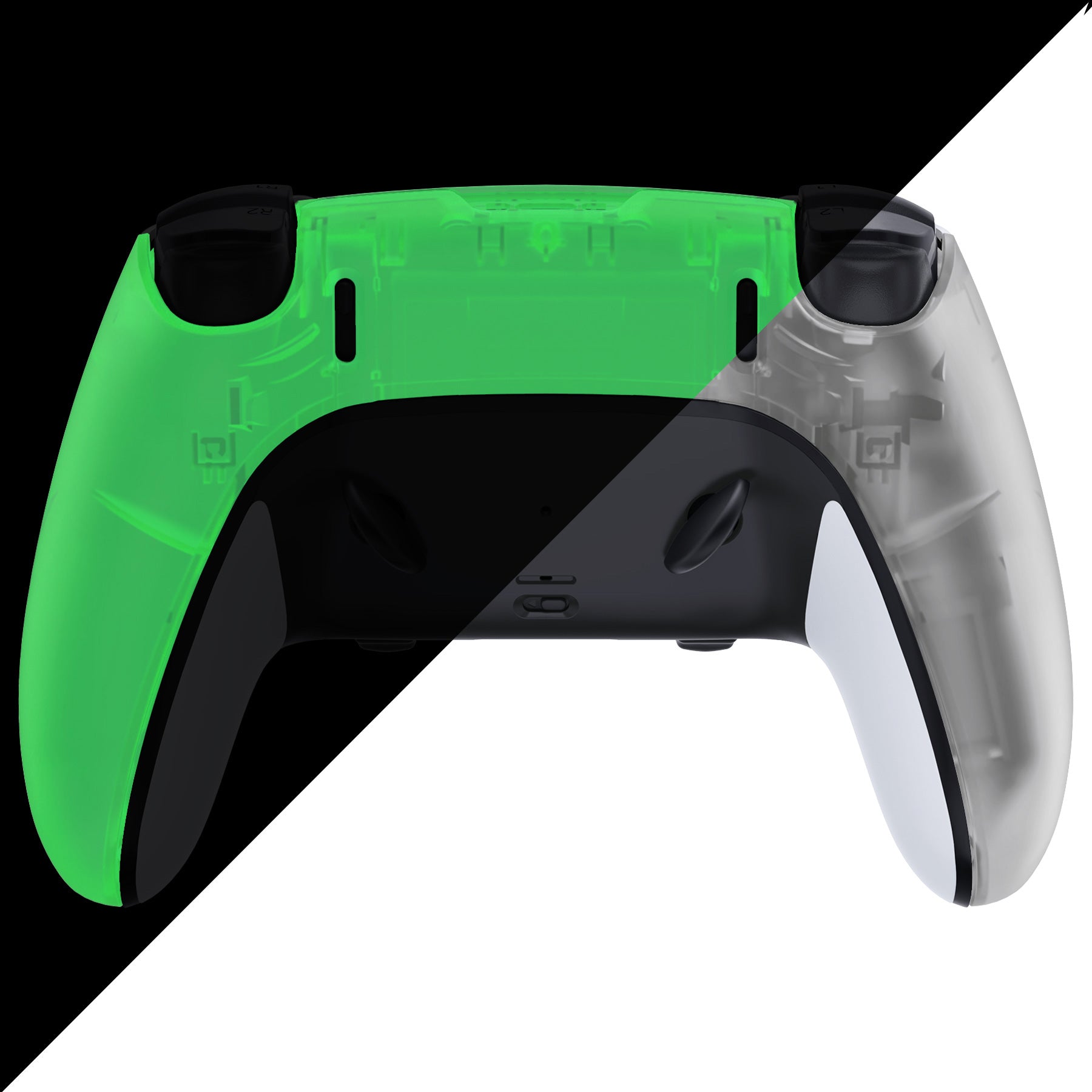 Glow In Dark- Green Back Shell Compatible With PS5 Edge Controller ...