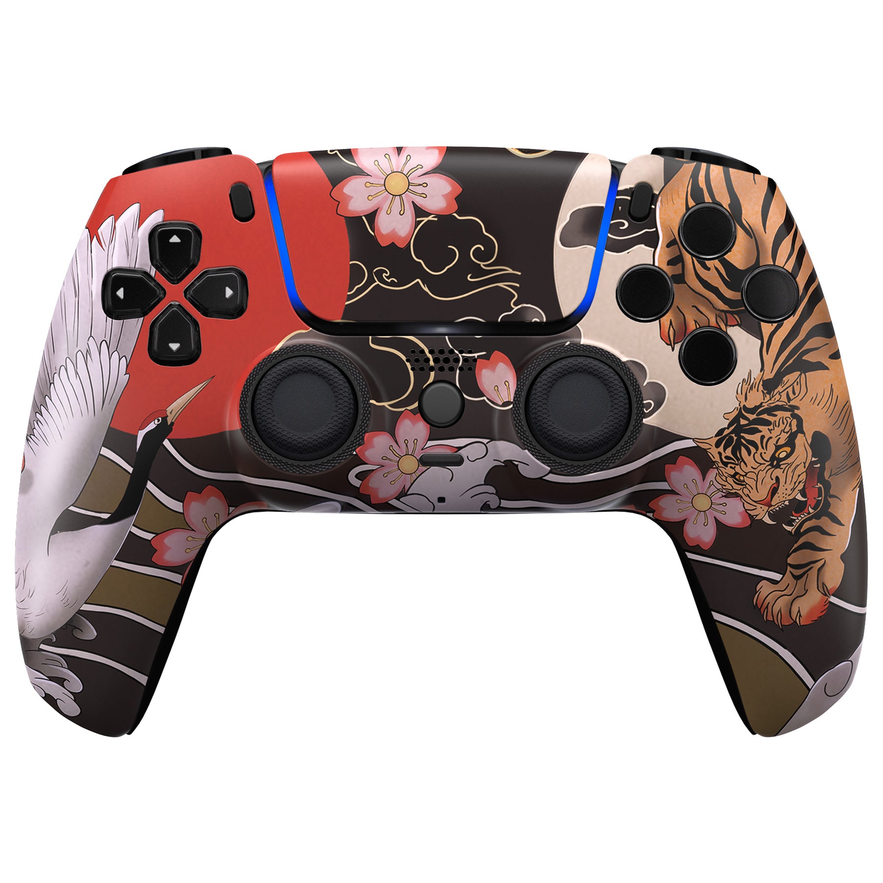 Luna Redesigned Tiger & Crane Front Shell with Touchpad for PS5 ...