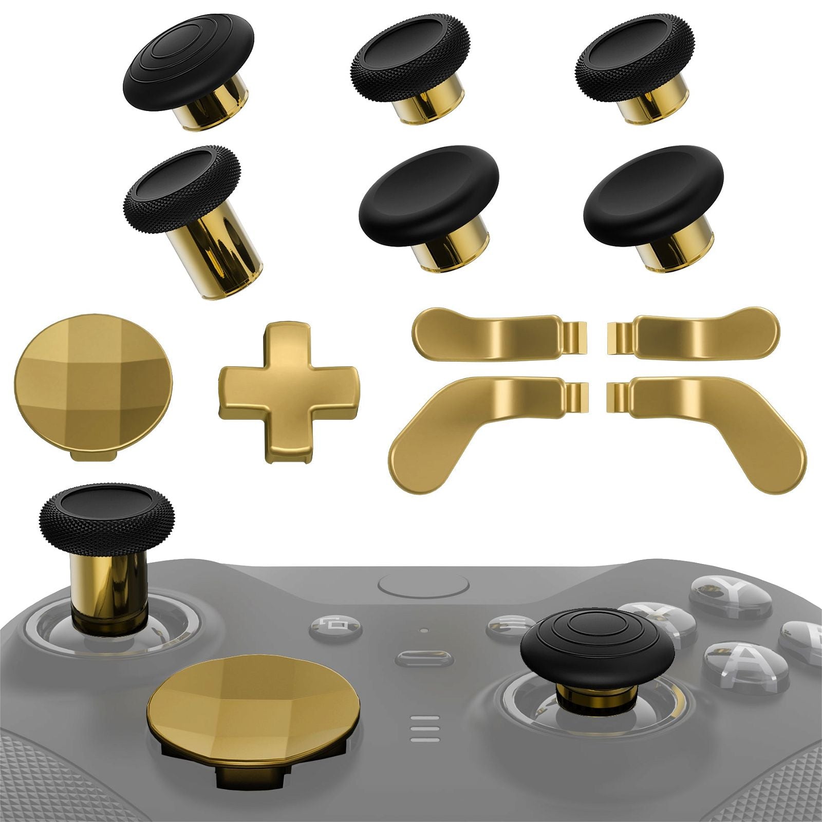 Metallic Hero Gold 13 in 1 Component Pack Kit Replacement Metal ...