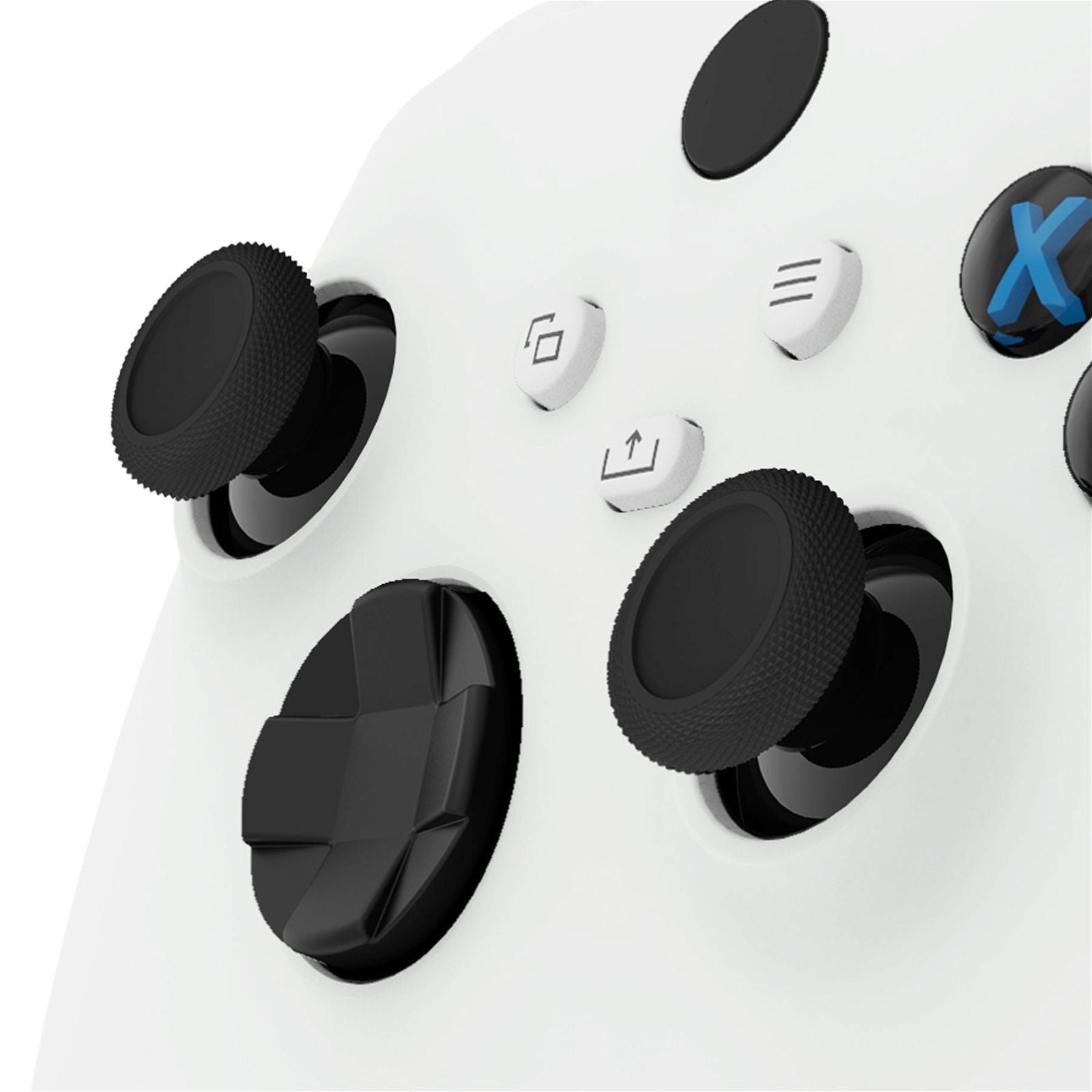 Black Analog Thumbsticks For Xbox Series X/S Controller & Xbox One ...