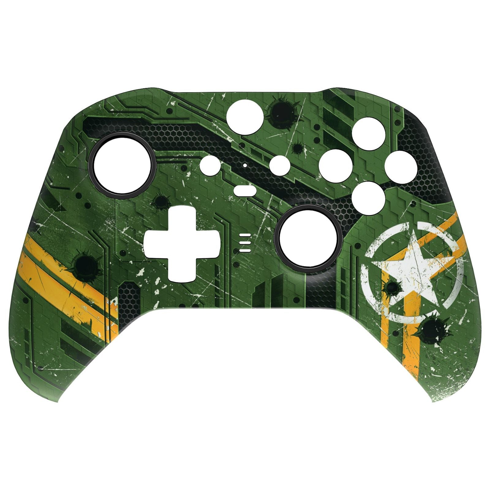 Soft Touch Army Mecha Front Shell For Xbox One-Elite2 Controller-ELT152WS