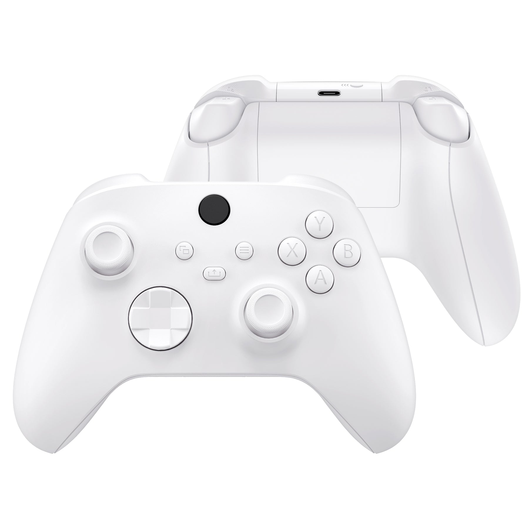 White Full Set Housing Shell Cases with Buttons For Xbox Series X/S ...