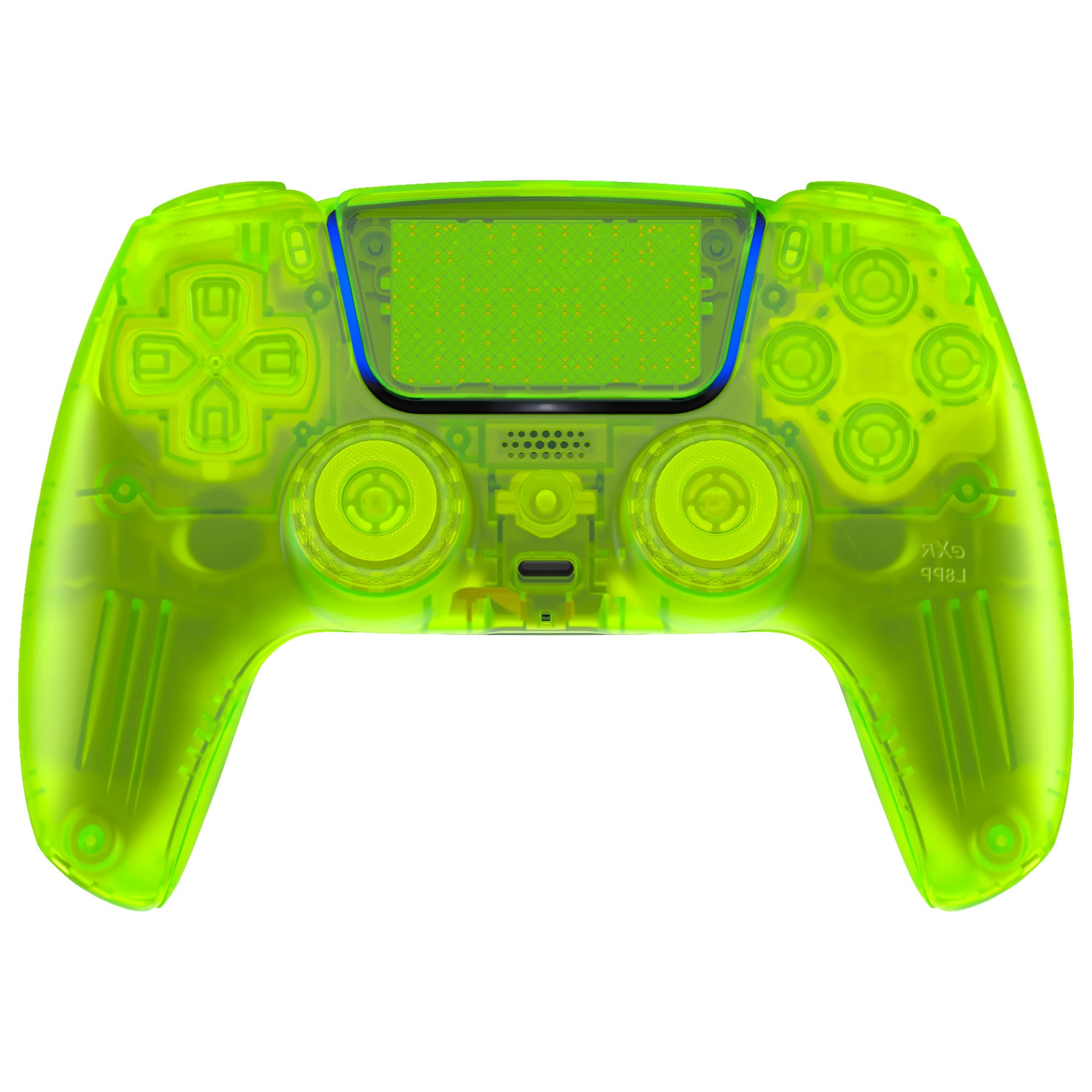 LUNA Redesigned Clear Lime Green Replacement Full Set Shells with ...