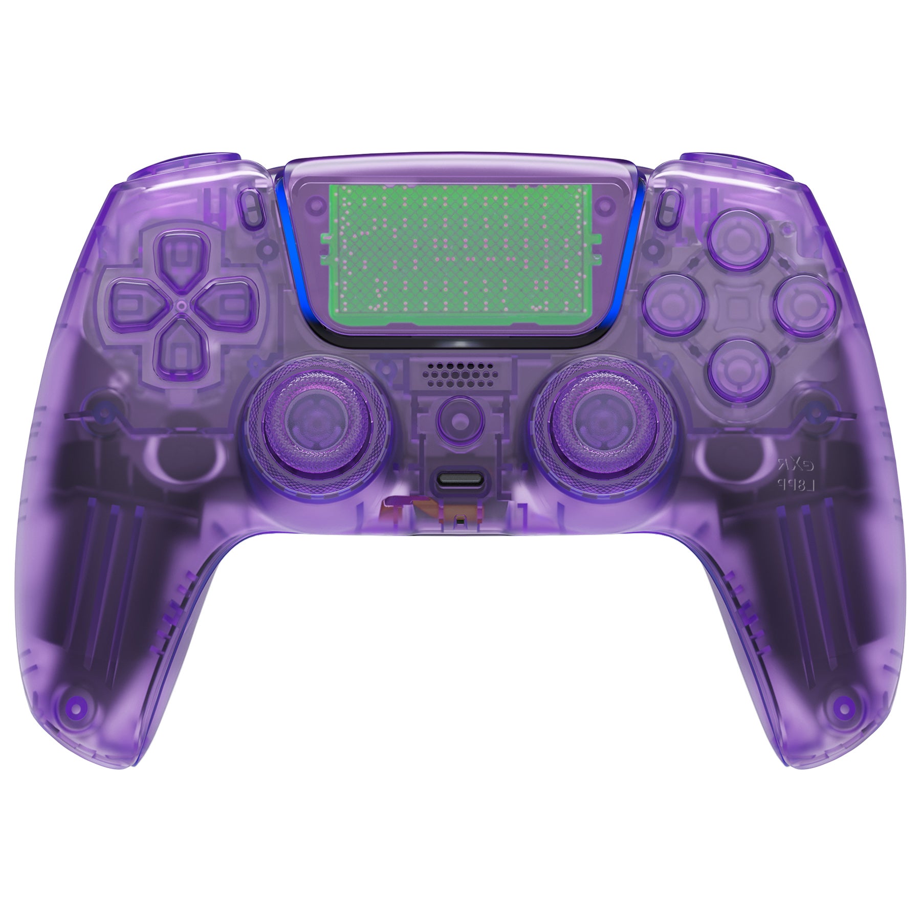 LUNA Redesigned Clear Purple Replacement Full Set Shells with Buttons ...