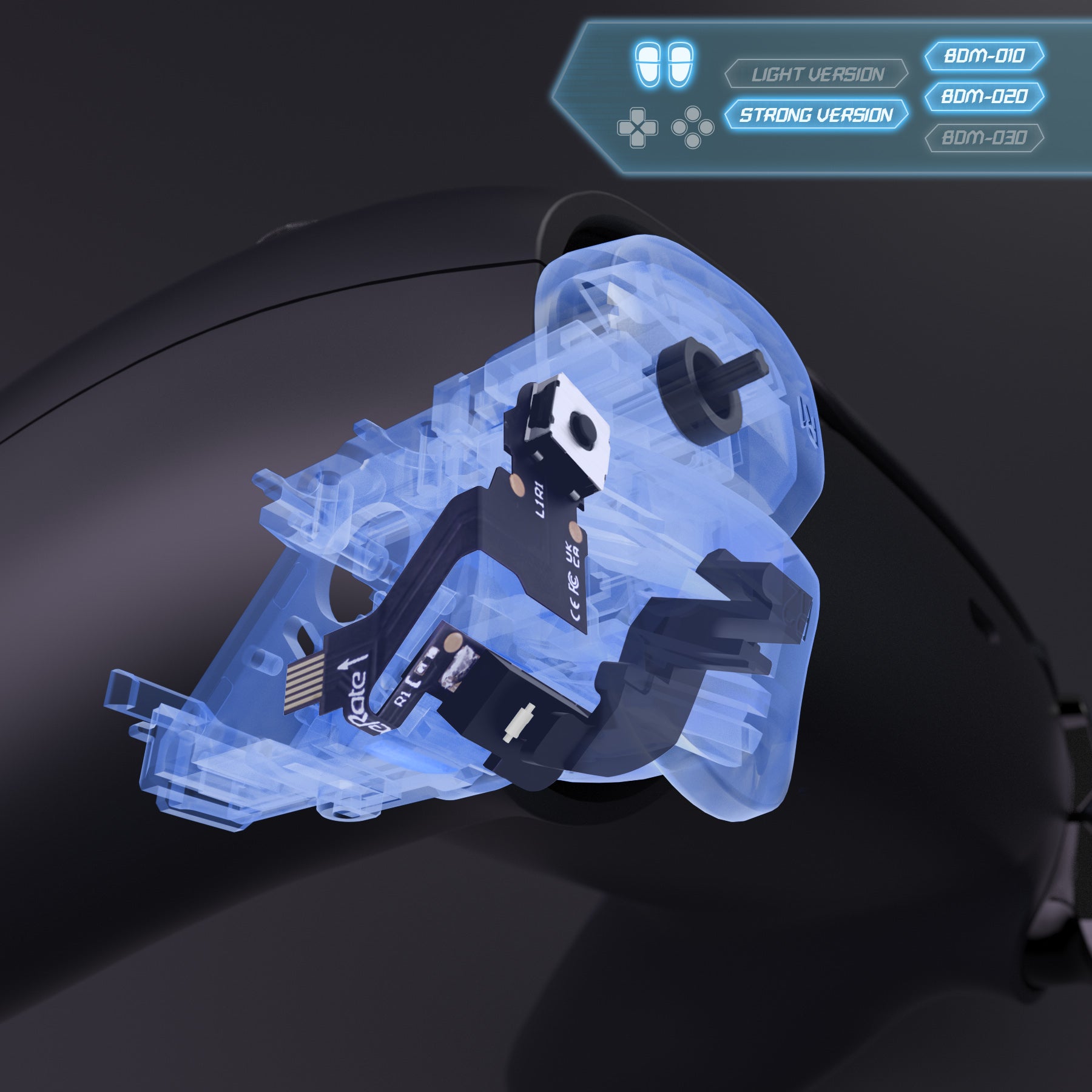 eXtremeRate Micro Switch - Strong Version Tactile Clicky Hair Trigger ...