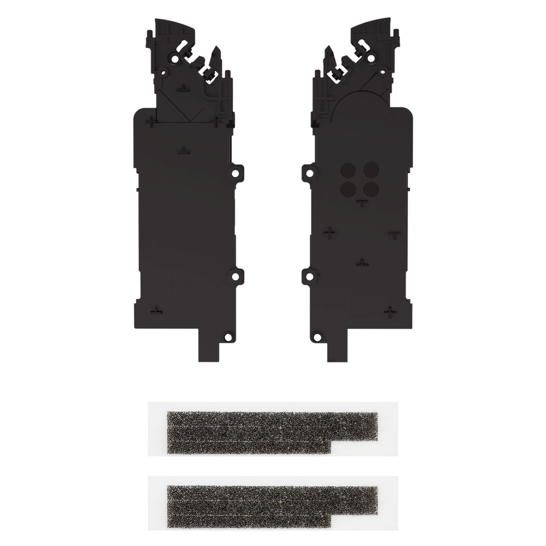 eXtremeRate Shadow Gray Replacement Middle Frame for Nintendo Switch 2 ...