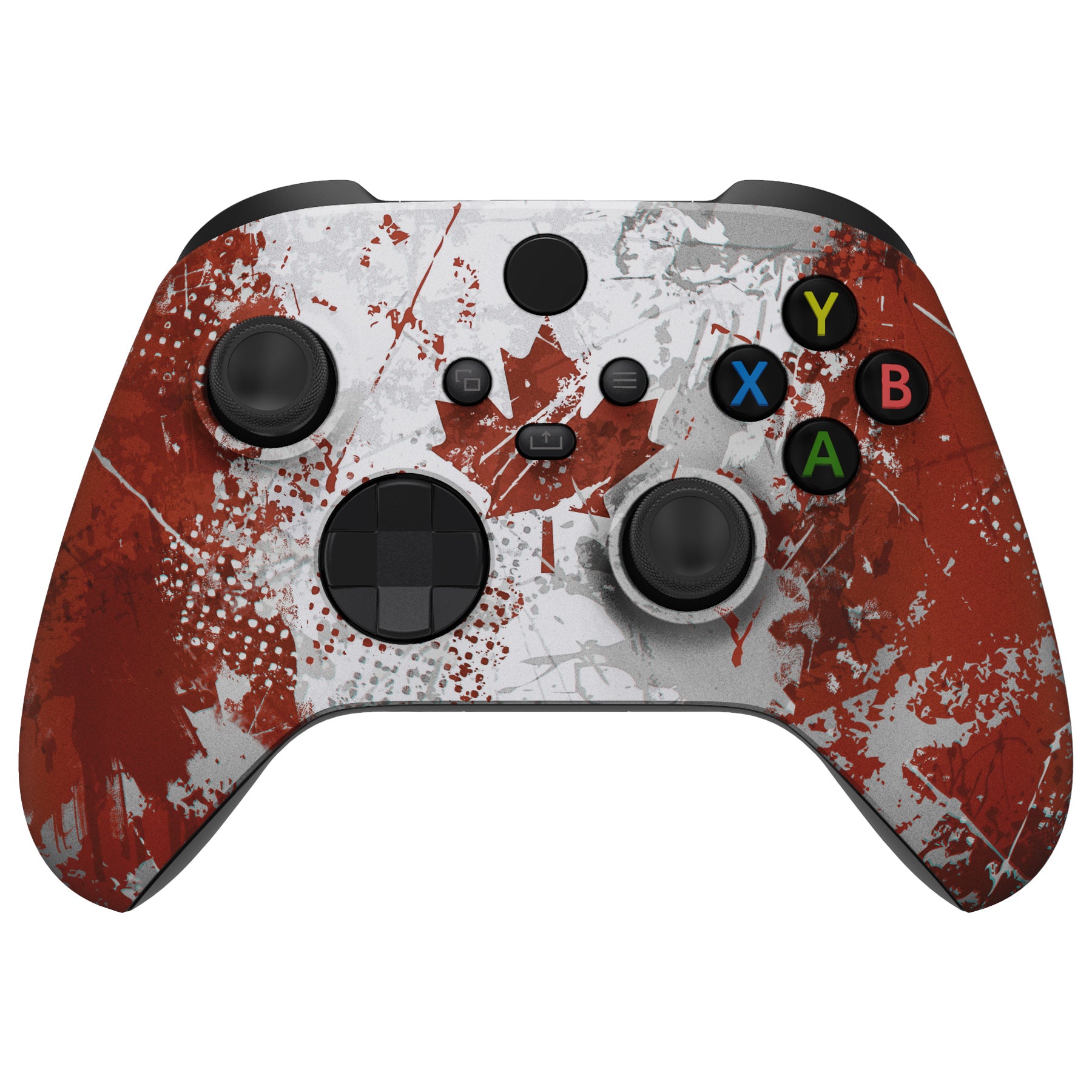 Soft Touch Impression Canada Flag Front Shell For Xbox Series X/S ...