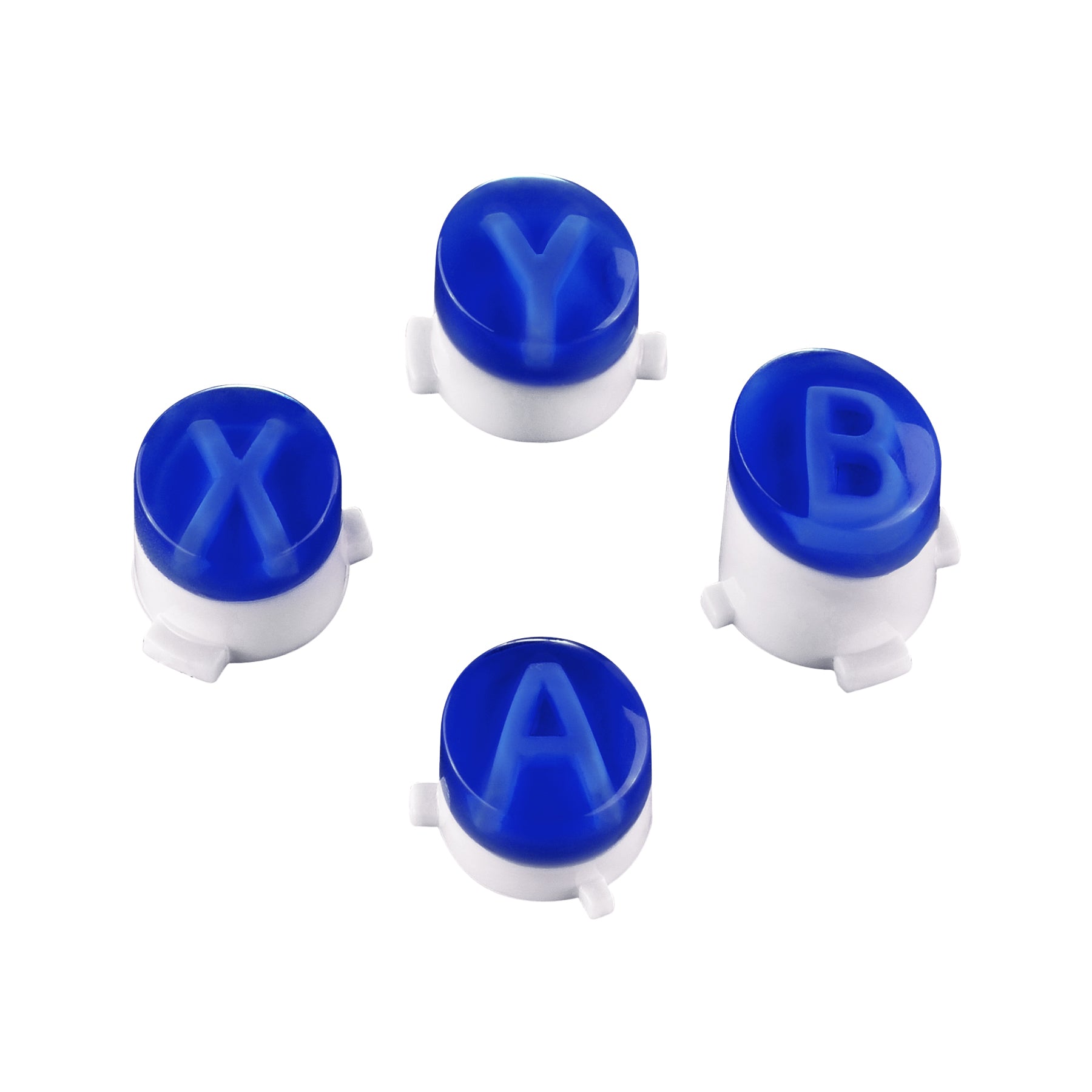 Transparent Blue Double Injection ABXY Buttons For Xbox One/ S ...