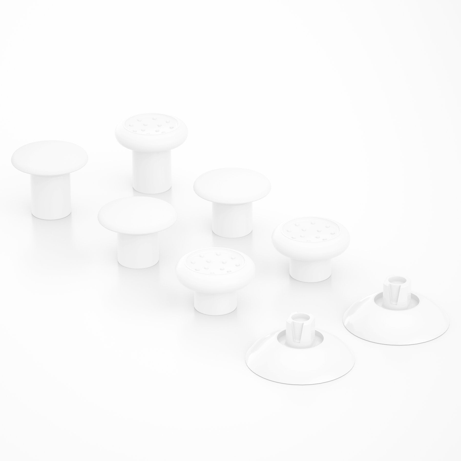 White ThumbsGear Interchangeable Ergonomic Thumbstick with 3 Height ...